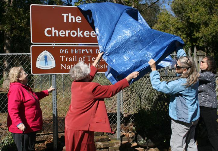 Vann Cherokee Cabin National Trail of Tears dedication | Gallery ...