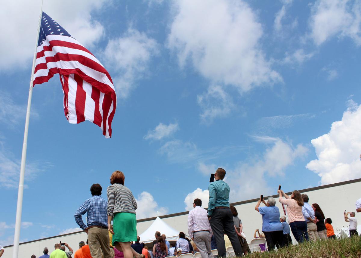Mohawk raises largest U.S. flag in Georgia | The Calhoun Times ...