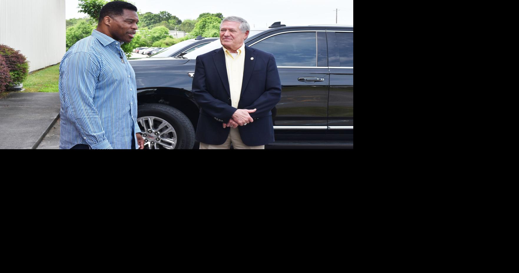 Herschel Walker Campaigns in Calhoun | Politics | northwestgeorgianews.com