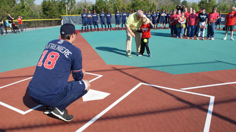 Balls flying at Miracle Field as Challenger League baseball season ...