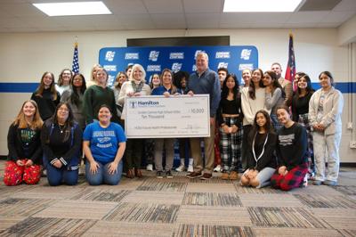 Gordon Central HOSA receives $10,000 from Hamilton | Education ...