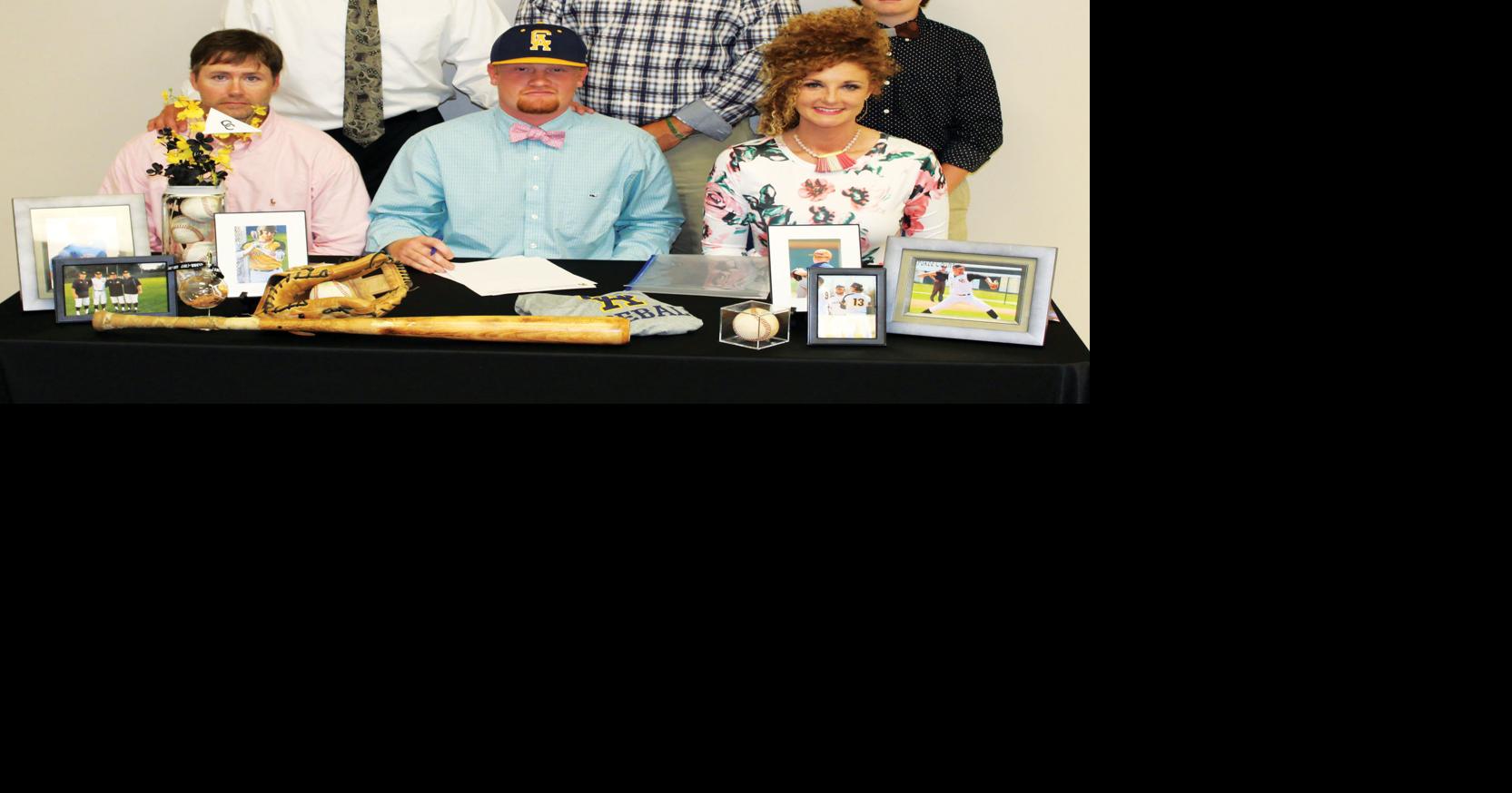 Decker signs baseball scholarship with Central Alabama Community ...