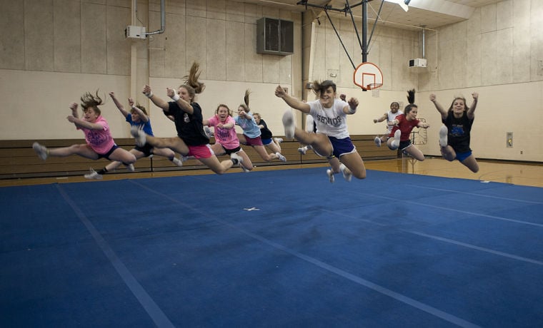 Cheerleading Practice for State | Gallery | northwestgeorgianews.com
