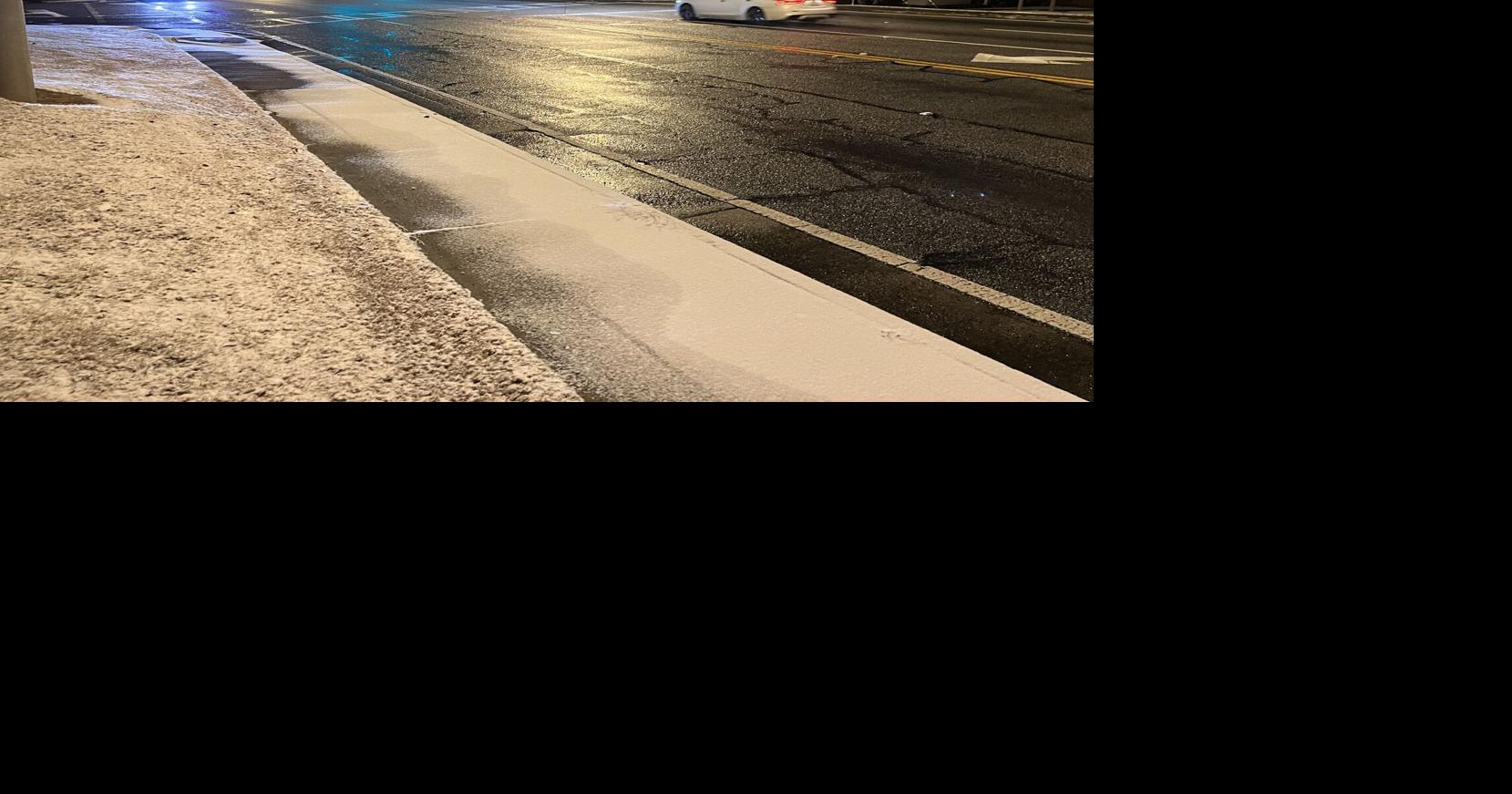 Police report over 40 wrecks after surprise snow, ice | Local News ...
