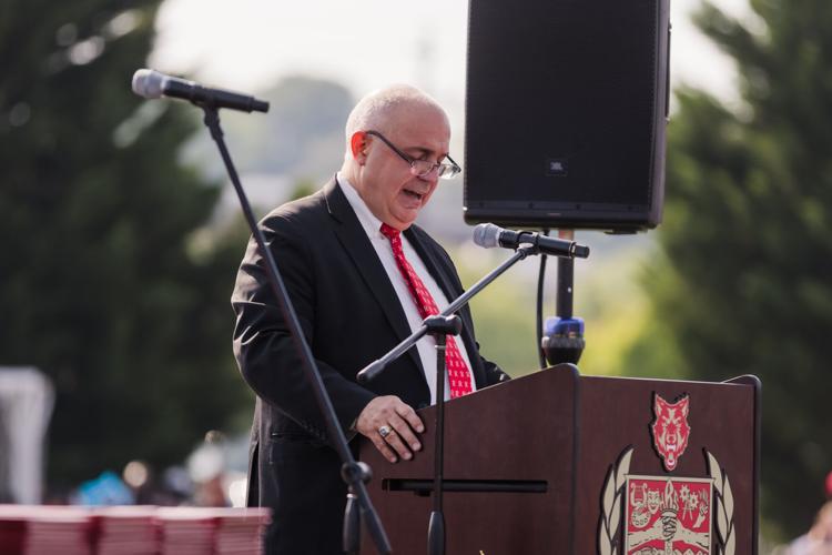 Rome High Class of 2021 graduates at Barron StadiumRome High Class of ...