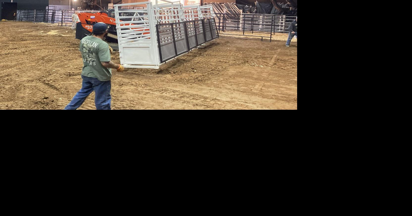 The Forum in Rome Prepares For Bull Riding Event | Local News ...