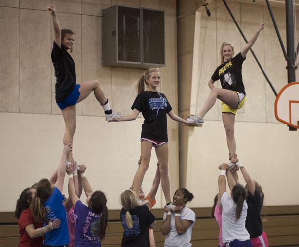 Cheerleading Practice for State | Gallery | northwestgeorgianews.com