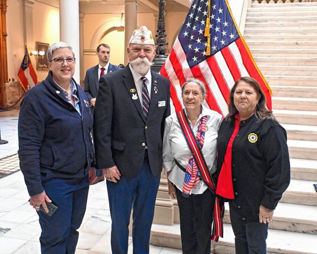 Legion Auxiliary attends state Veterans Day event | Gordon Life ...