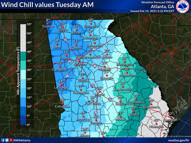 Windy conditions clear roads for the most part, snow flurries expected ...