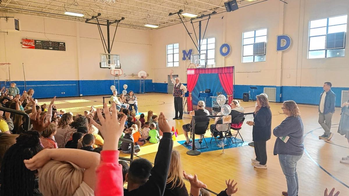 Students at Model Elementary have a magical morning | Education ...