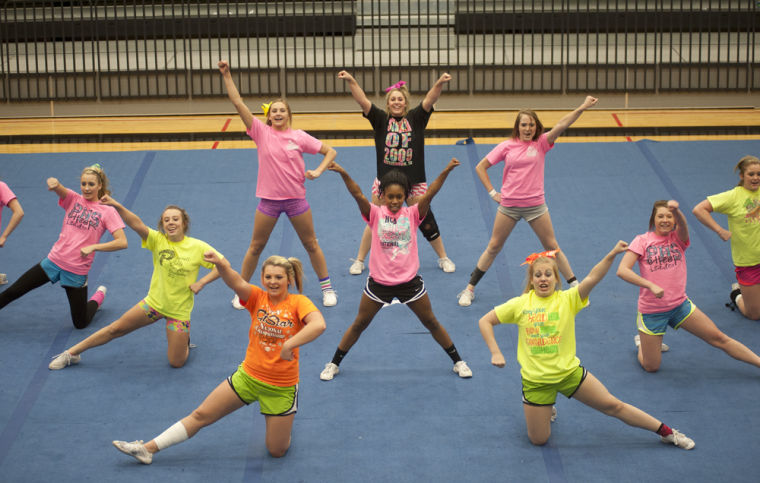 Cheerleading Practice for State | Gallery | northwestgeorgianews.com