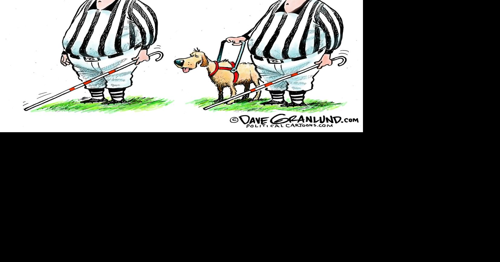 Blind referees | Cartoons | northwestgeorgianews.com