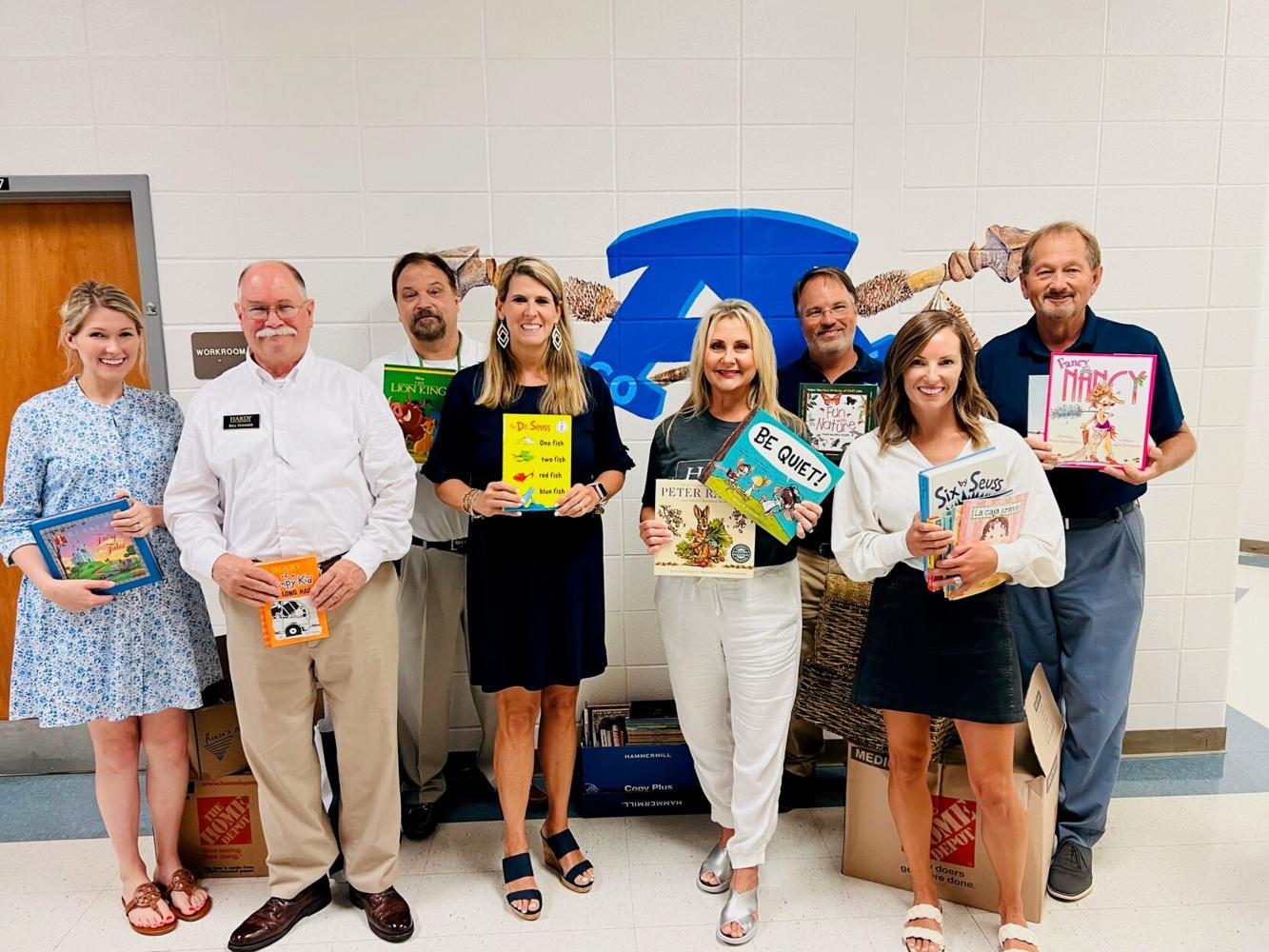 Hardy Realty collects more than 300 books for Armuchee Elementary ...