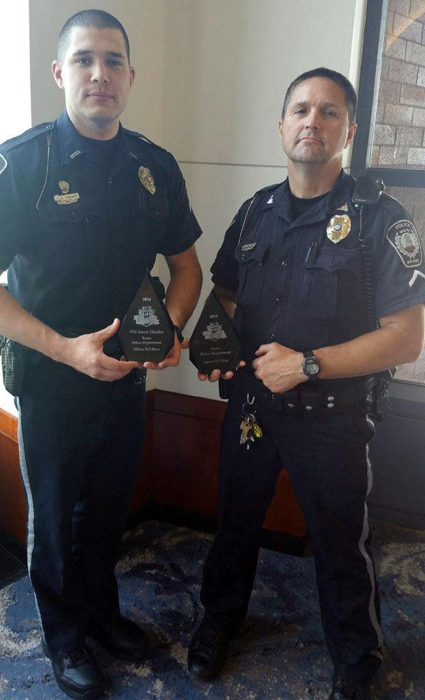 Rome Police Department, 2 officers honored at Mothers Against Drunk ...