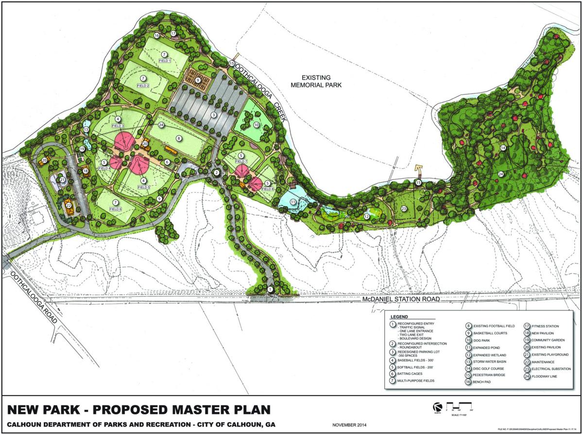 City presents master plan for new park | Local | northwestgeorgianews.com