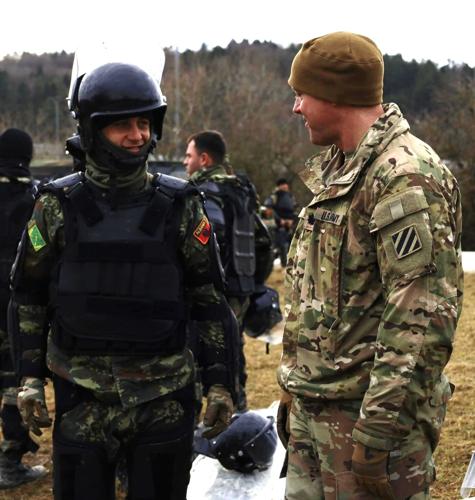 108th soldiers conduct riot control training in Germany | Local ...