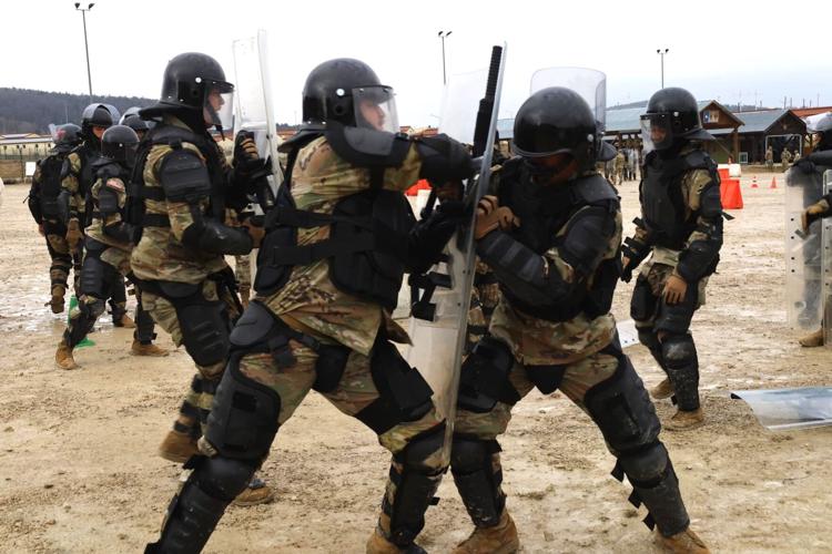 108th soldiers conduct riot control training in Germany | Local ...
