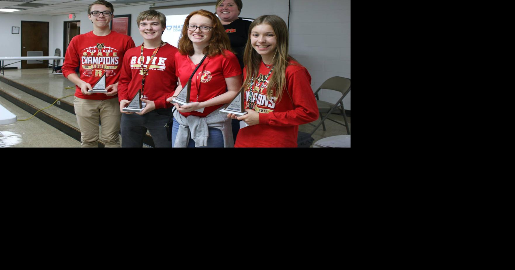 Area student 'mathletes' place at regional mathematics competition ...