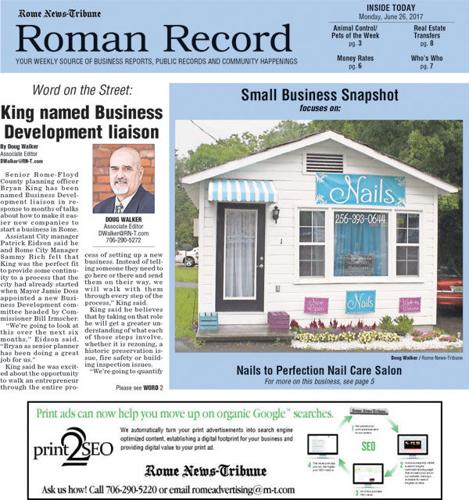 In Monday's Roman Record | Local News | northwestgeorgianews.com