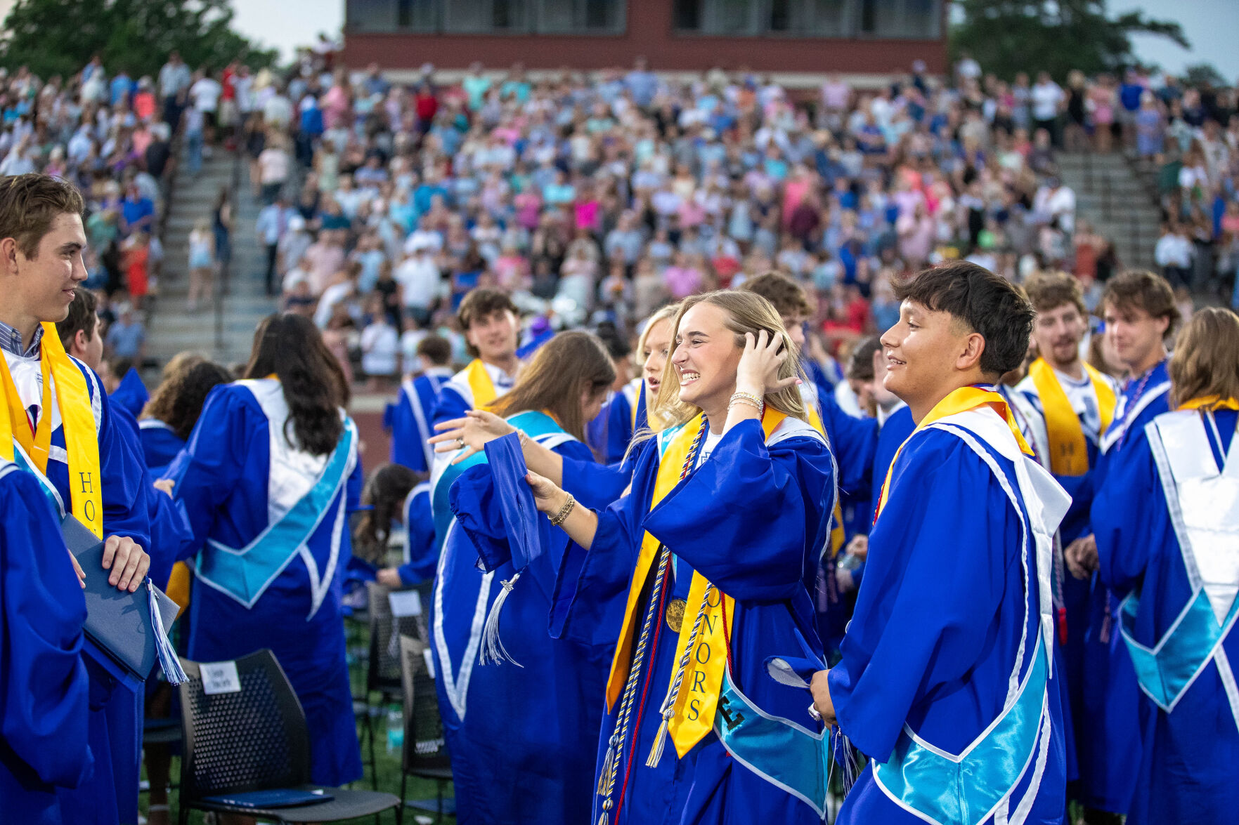 A cheerful send off for Armuchee graduates | Education ...
