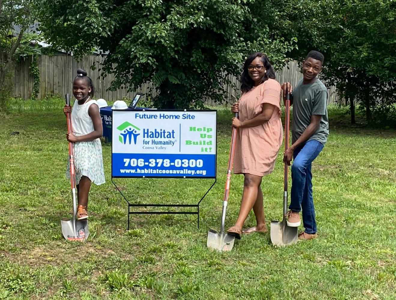 Habitat for Humanity breaks ground on new home in Aragon | Local News ...