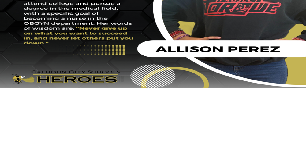 Allison Perez Takes the Spotlight as CCCA Student of the Week at ...
