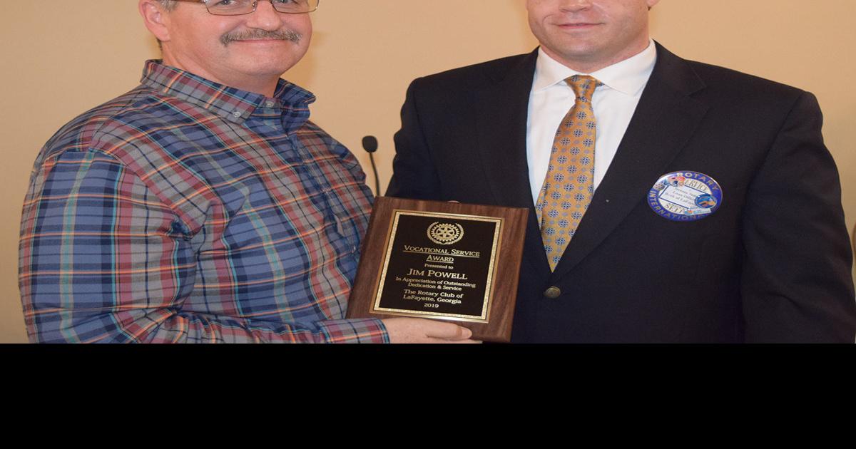 LaFayette Rotary Club names ‘Vocational Service’ and ‘Rotarian of the ...