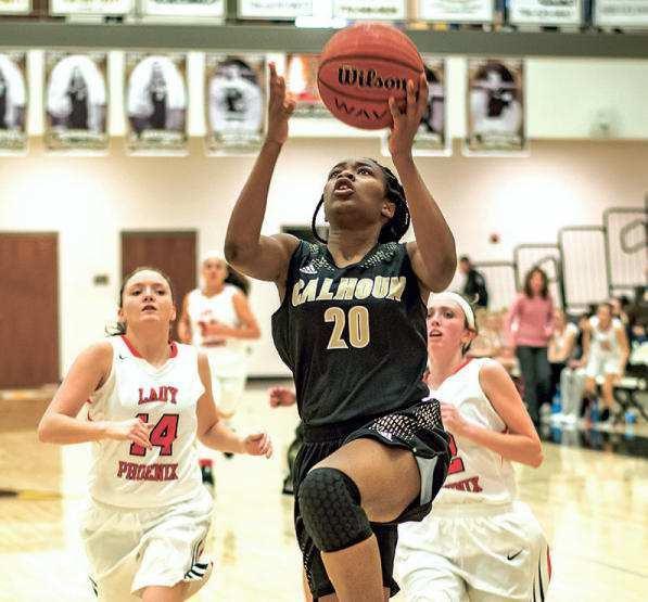 Calhoun surges in third to beat Lady Phoenix in region semis ...
