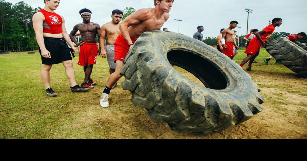 PREP FOOTBALL: Rome Wolves change up summer routine with circuit ...
