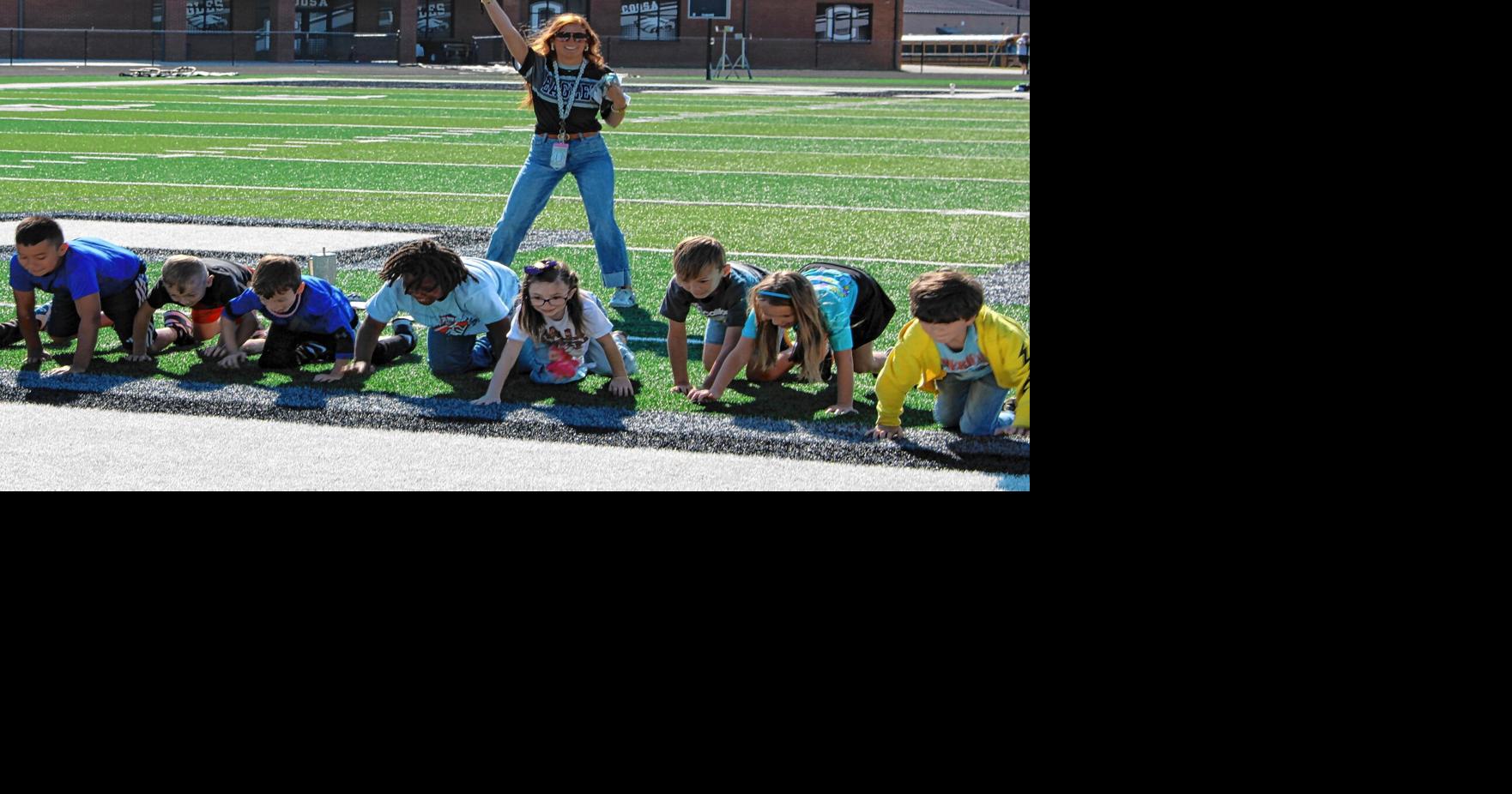 Taking learning to the field: Alto Park Elementary hosts Football Day ...