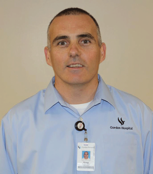 Gordon Hospital employee Gregg Ellis awarded for going 'The Extra Mile ...