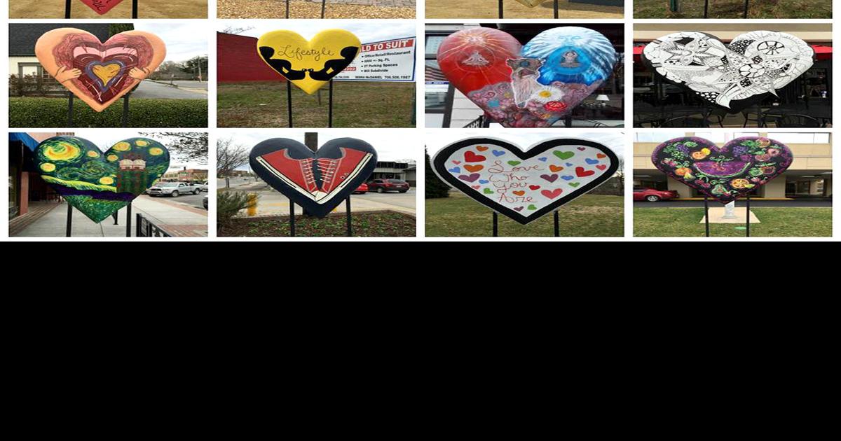 HeART project spreads heart-health awareness across Rome | Local ...