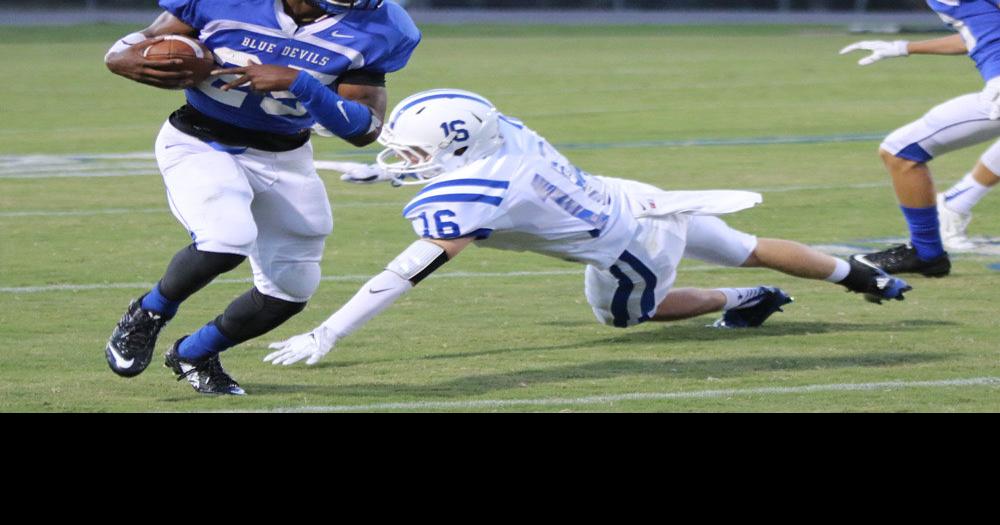 FOOTBALL: Blue Devils power through for win against Bremen | Football ...