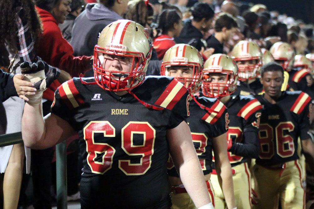 FOOTBALL: Rome dominates Buford to advance to second straight state ...