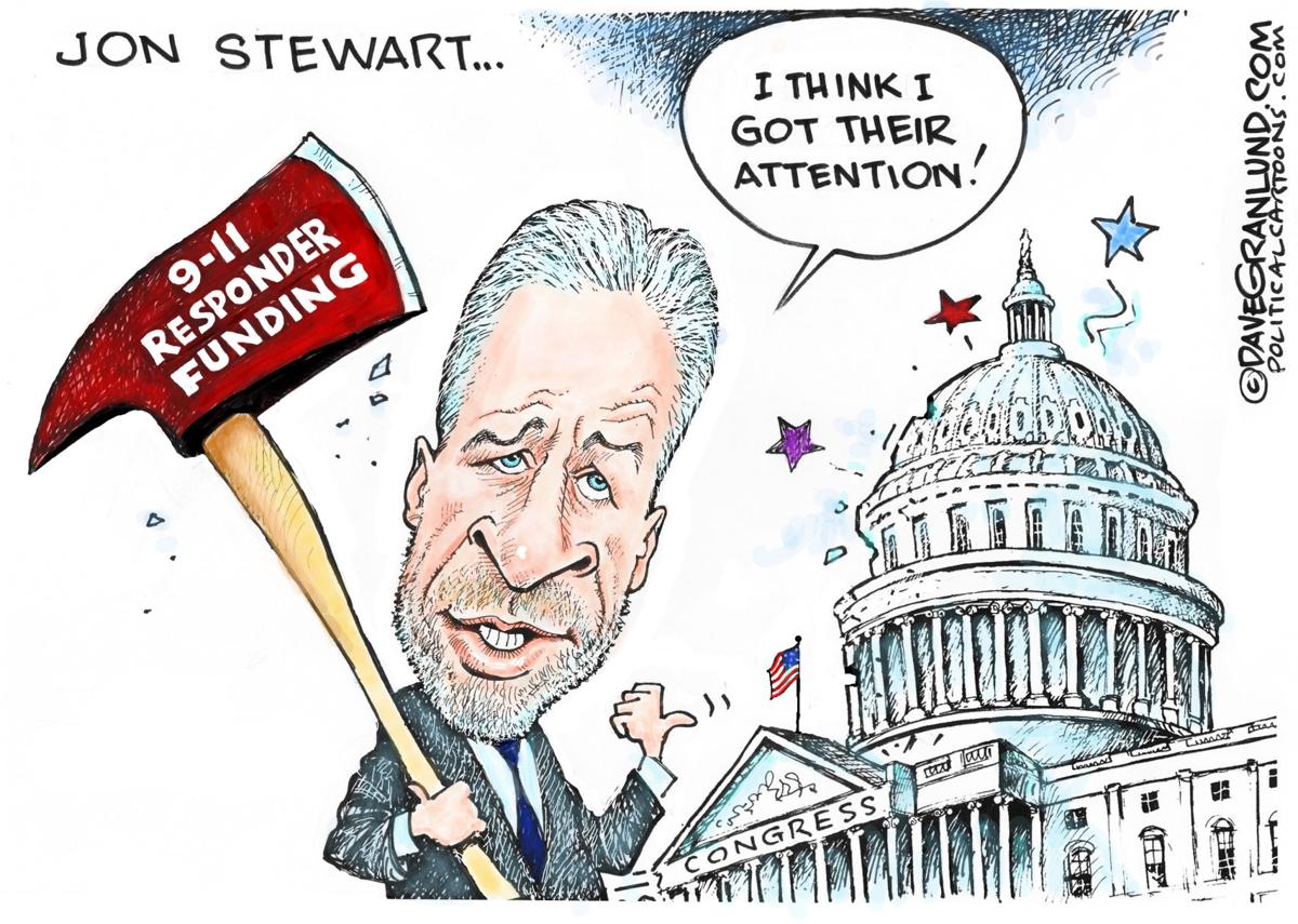 Dave Granlund cartoon: Jon Stewart | Cartoons | northwestgeorgianews.com