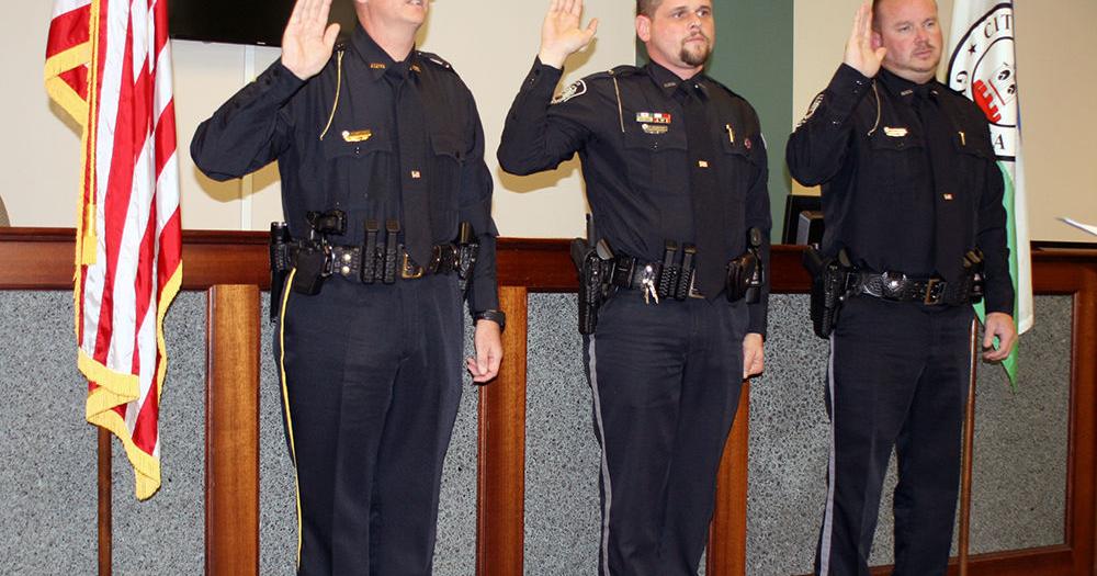 Three Rome Police officers receive promotions | Local News ...