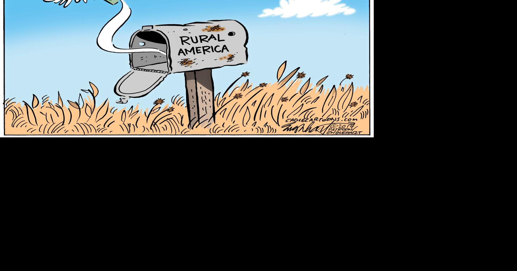 Bob Englehart cartoon: Rural America | Cartoons | northwestgeorgianews.com