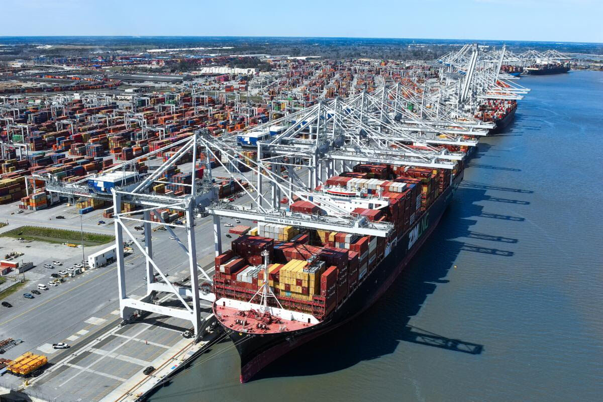 Shipments slow at Savannah port; freight train facility prepares to ...