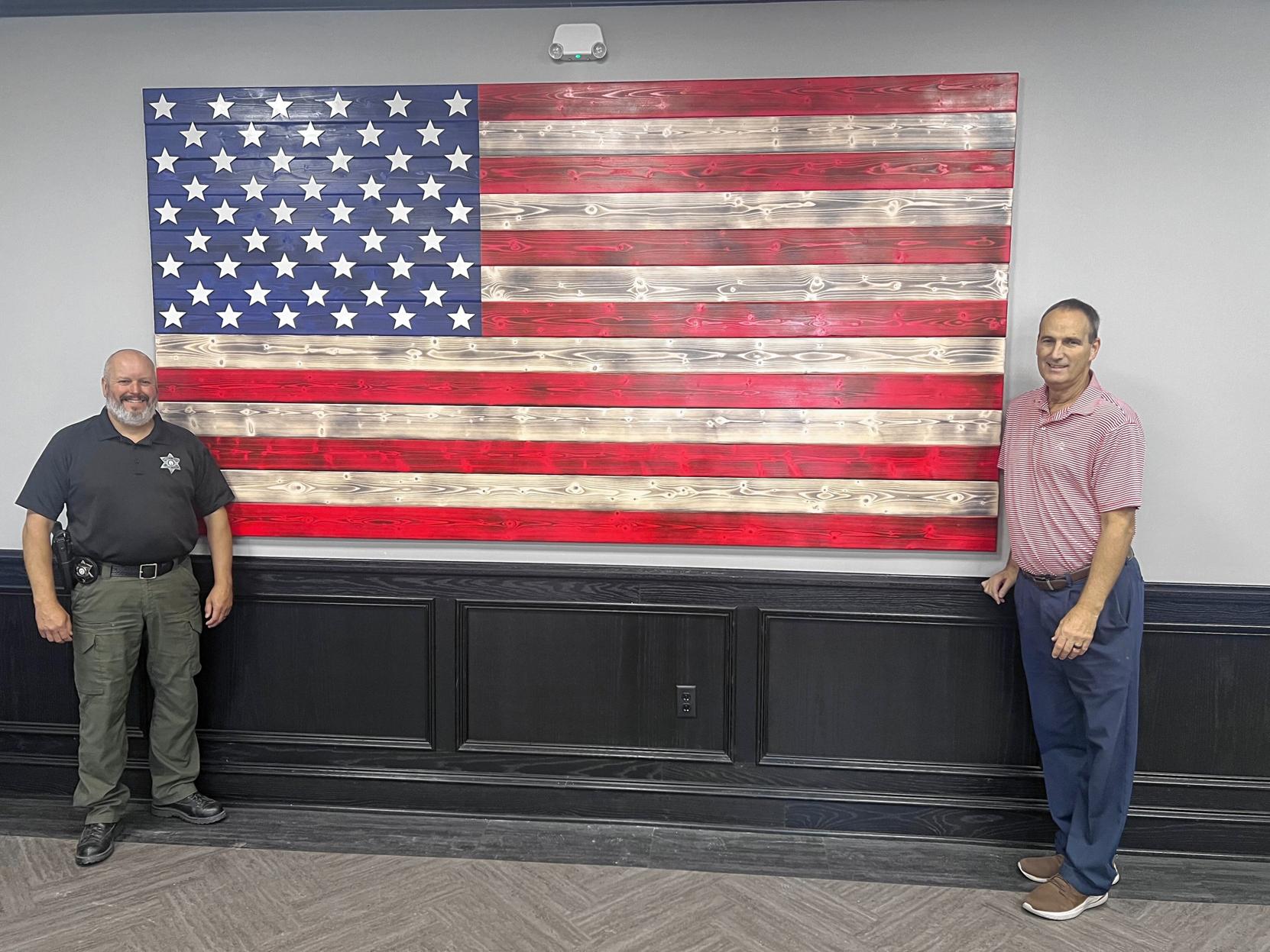 Clerk's of Court commissions handcrafted flag | Gordon Life ...
