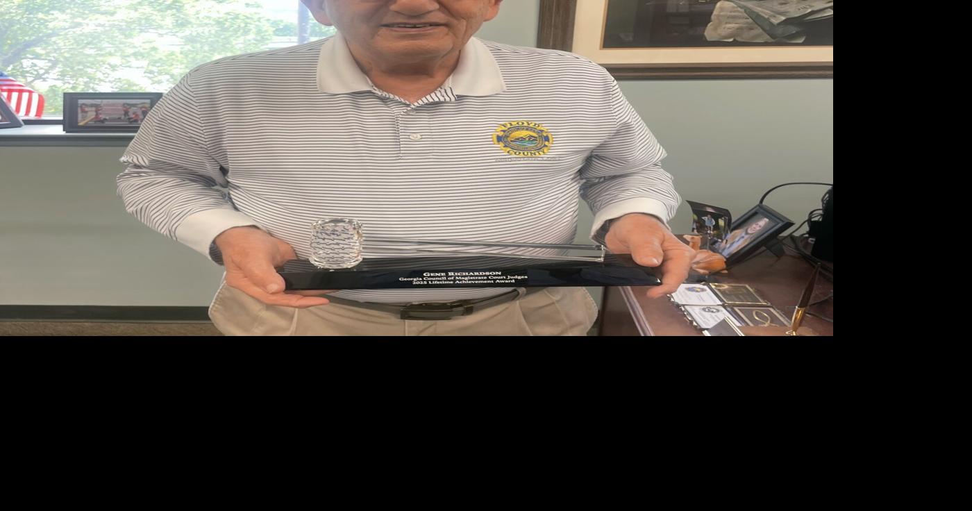 Judge Richardson Awarded Lifetime Achievement Award | Local News ...