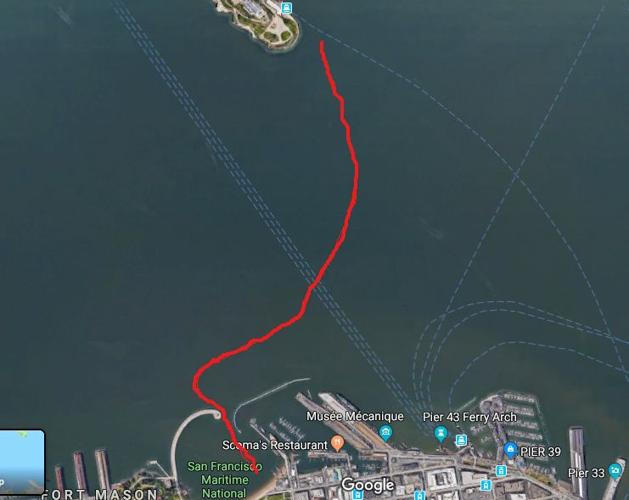 My Swim From Alcatraz: Local man shares experience of marathon swim ...