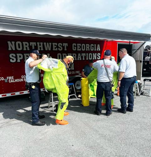 Gordon County Fire Rescue completes hazmat drill | Local ...