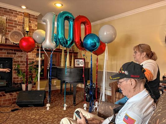 WWII veteran Roy Gilreath Sr. celebrates 100 years | Local ...