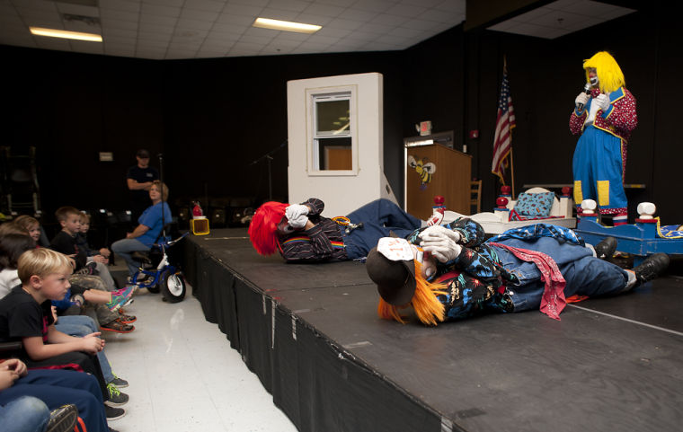 Fire Safety Clowns at Cave Spring Elementary | Gallery ...