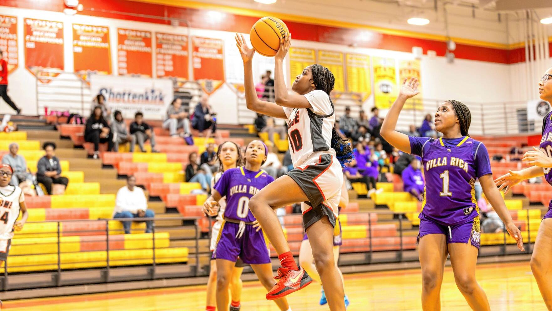 Lady Wolves bite back, but fall to Villa Rica in region play | Sports ...