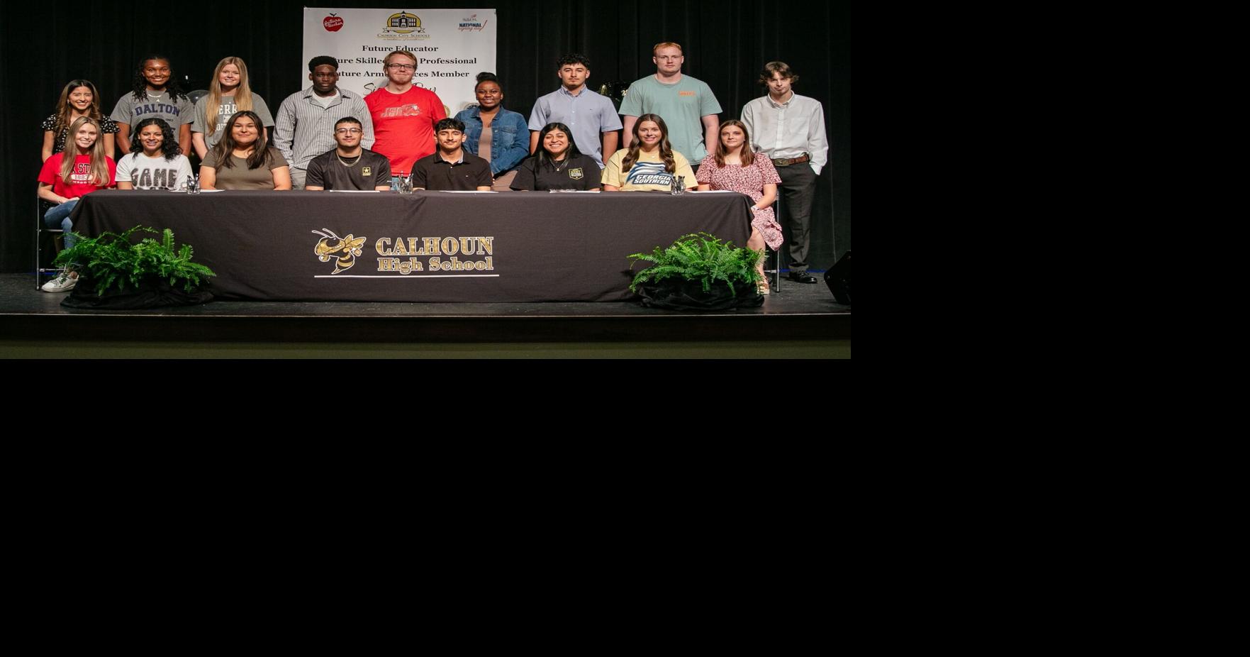 CHS Seniors Commit to Bright Futures at Calhoun College and Career ...