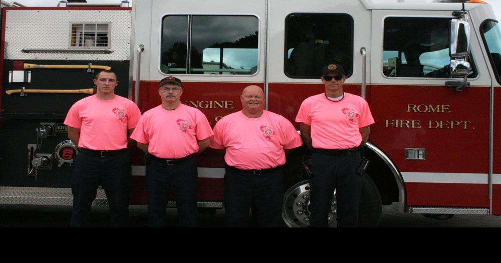 Rome-Floyd County firefighters fighting cancer in October | Local News ...