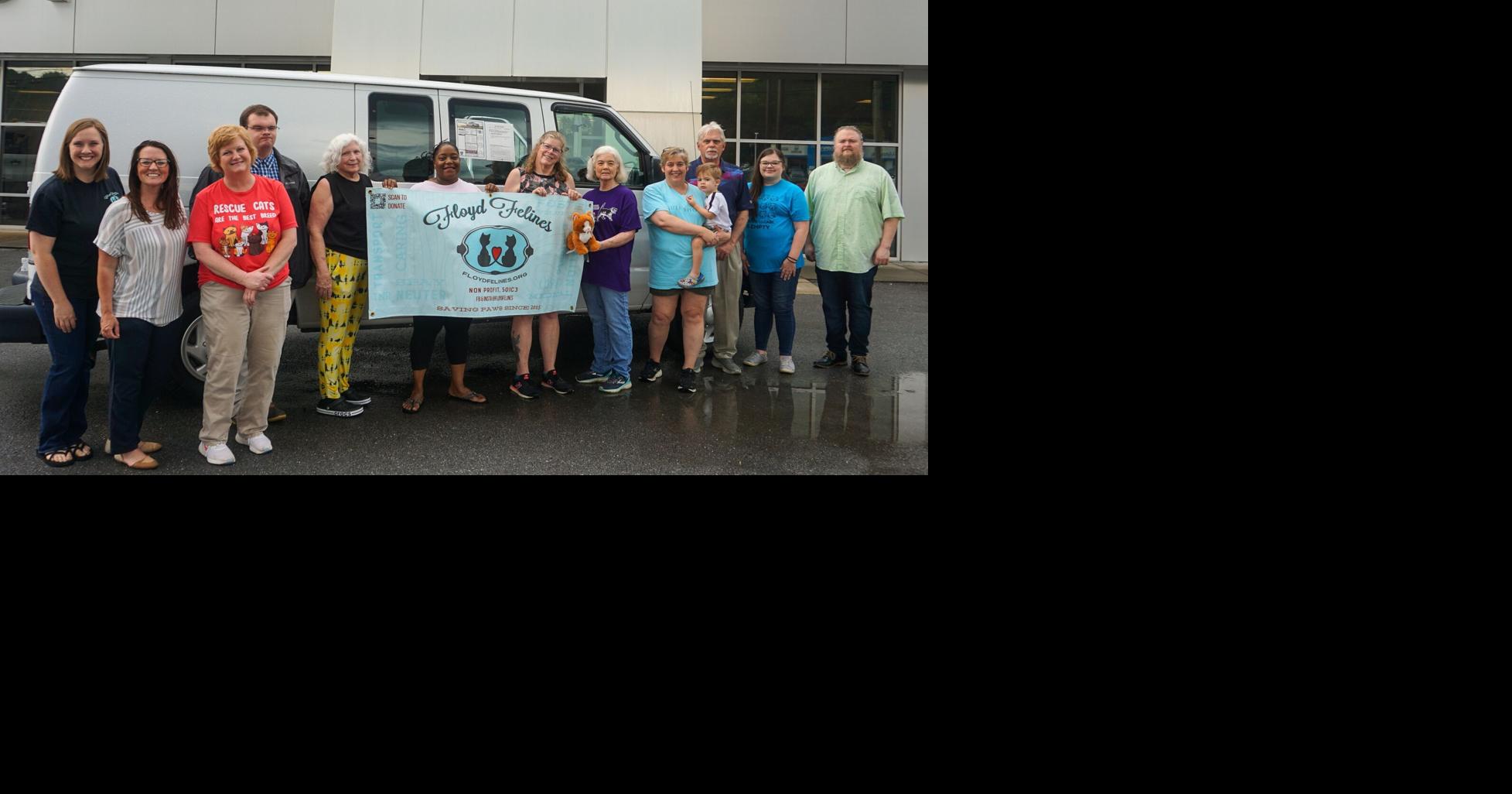 On the Road to Rescue: Floyd Felines secures its first transport van ...