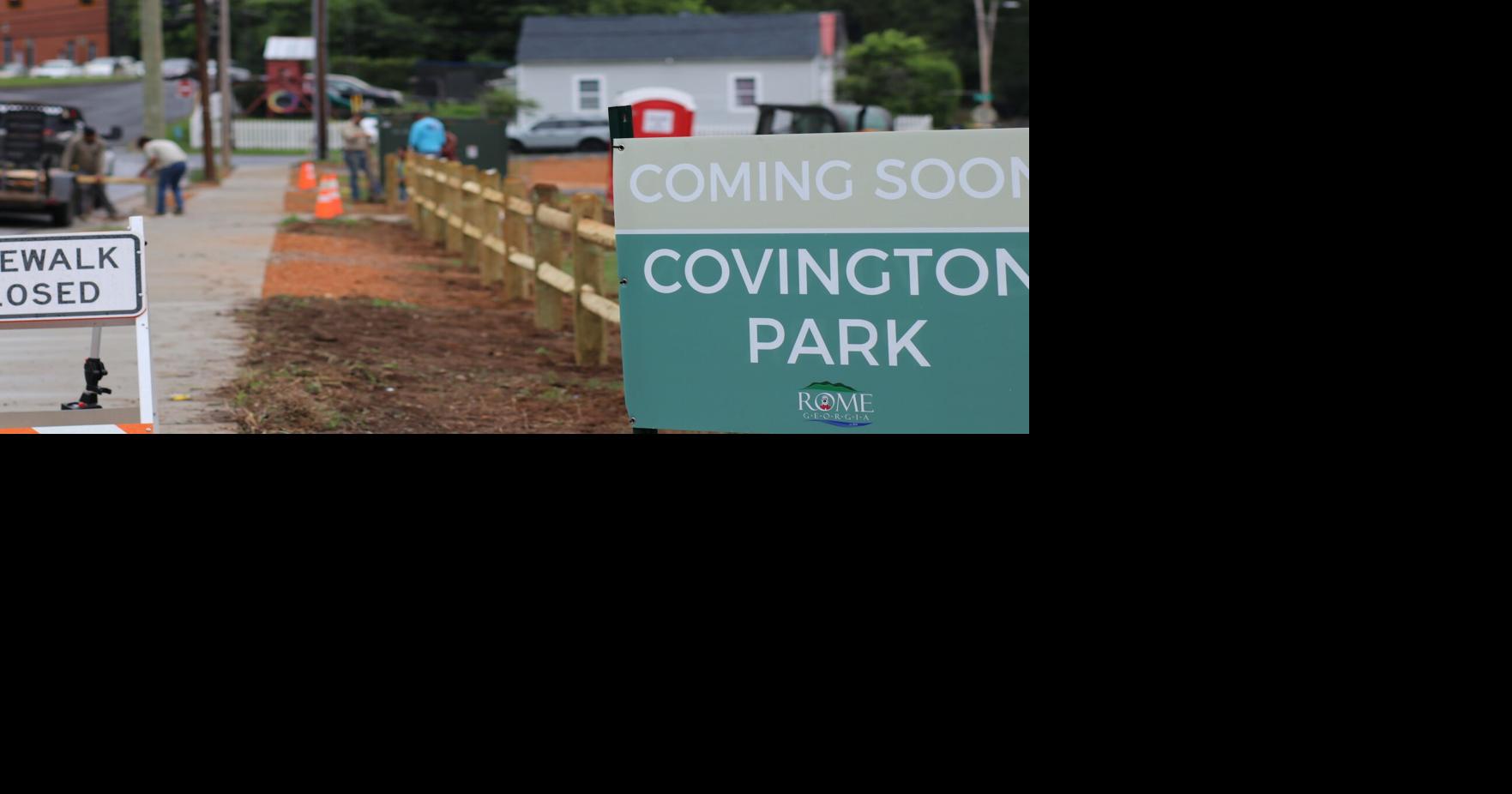 Construction Continues On Covington Park In South Rome | Local News ...