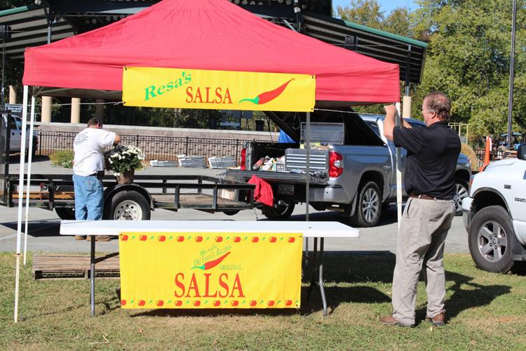 Setting up for Chiaha | Gallery | northwestgeorgianews.com